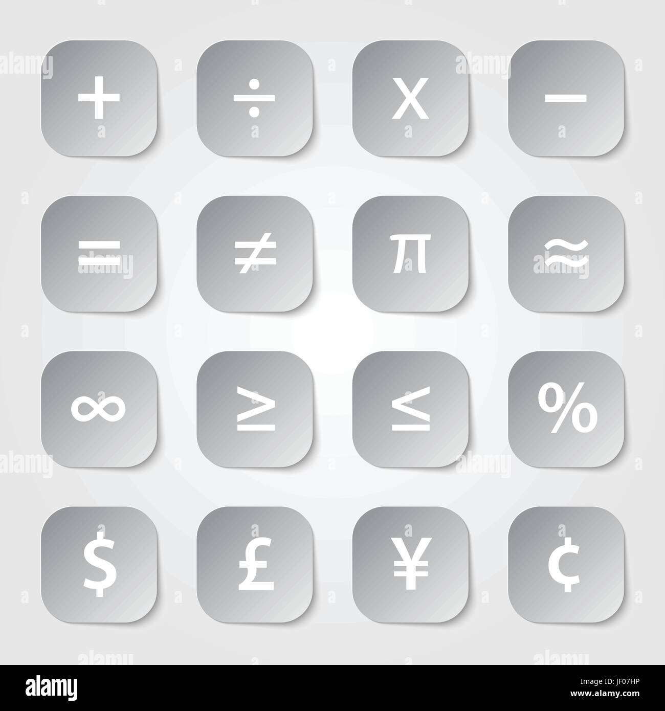 calculator, financial, symbols, mathematics, math, vector, internet ...