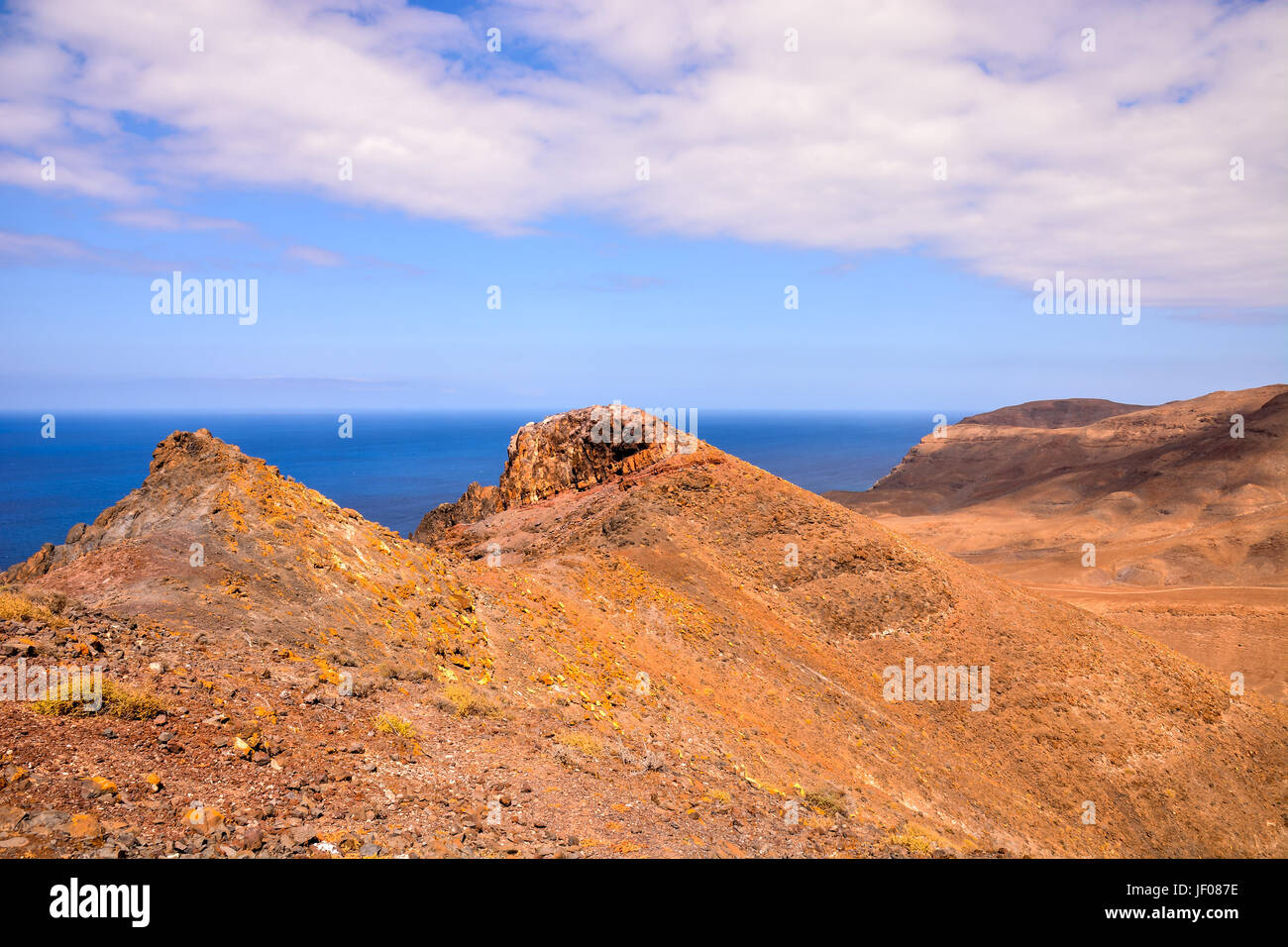 Dry Desert Landscape Stock Photo - Alamy