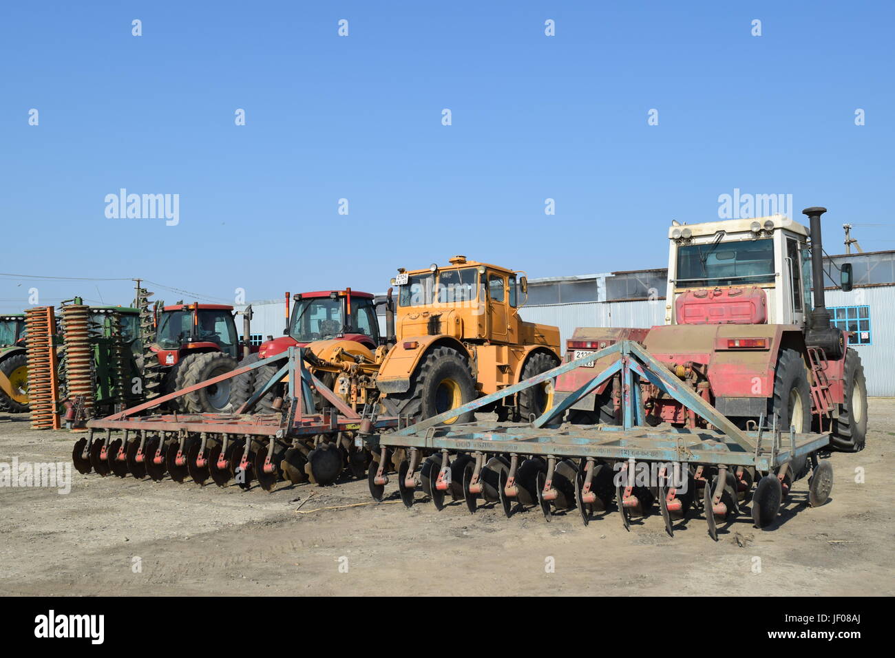 Churning soil earth hi-res stock photography and images - Alamy