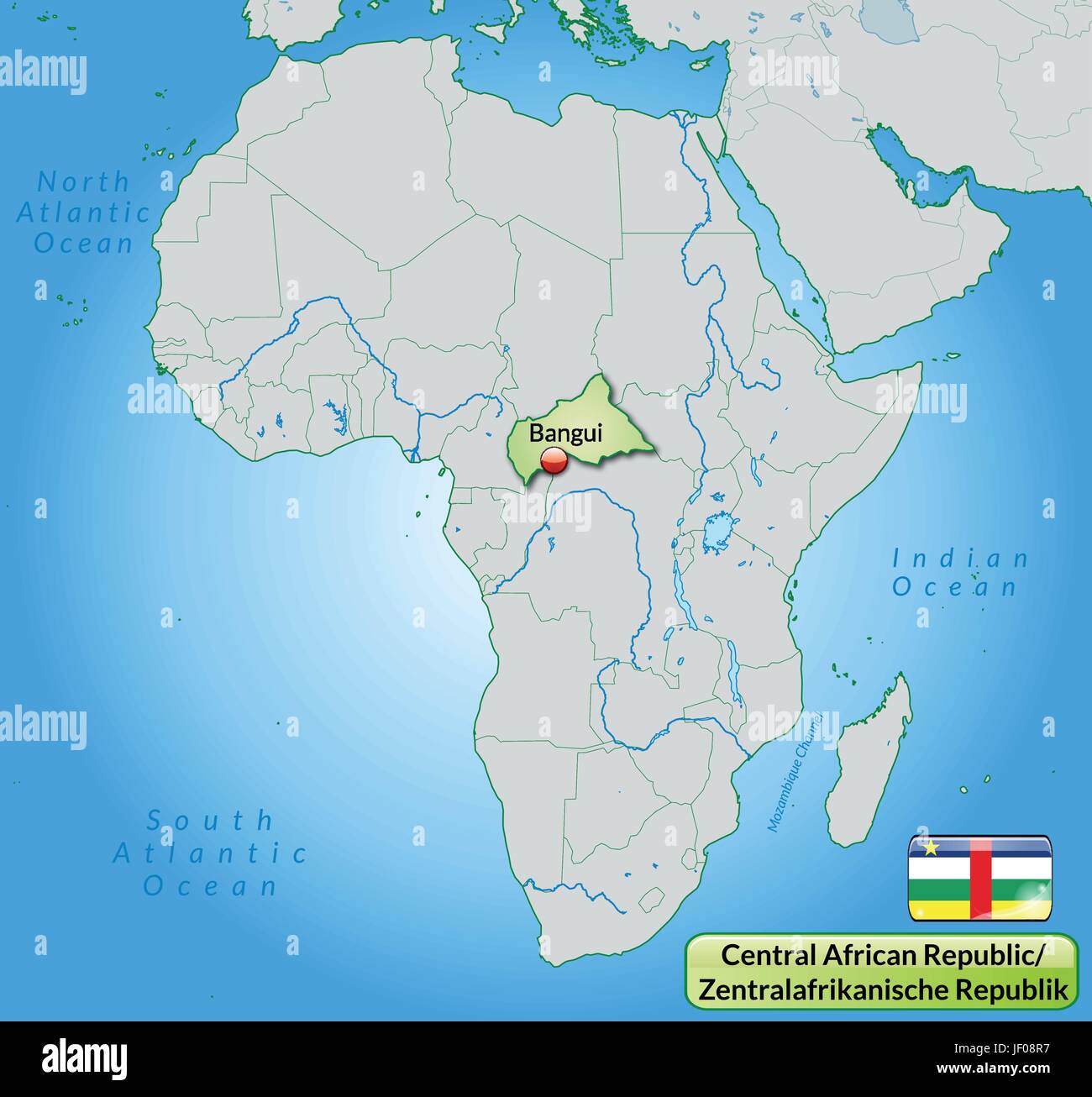 Central African Countries List