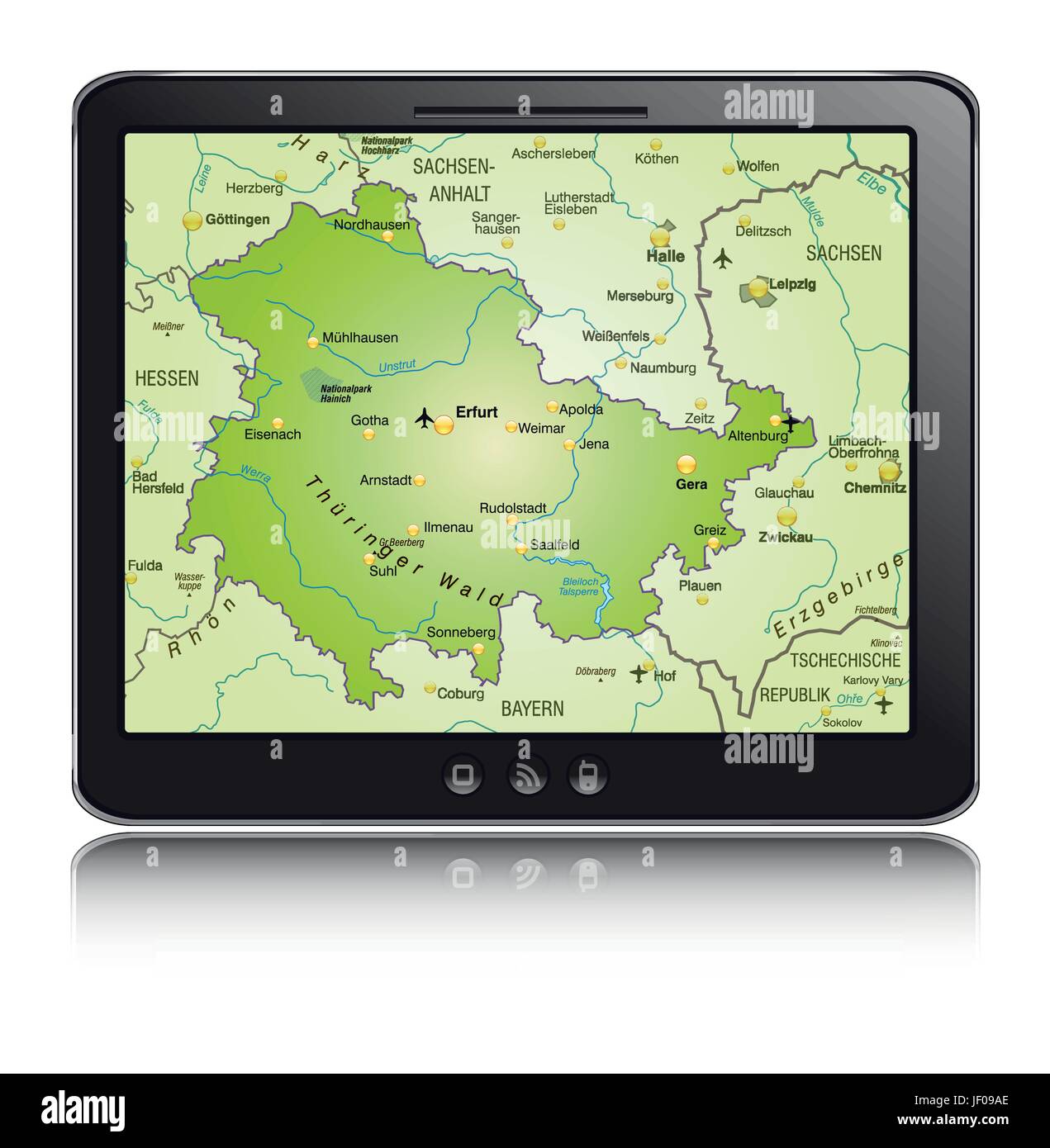 PC, computers, computer, navigation, illustration, thuringia, tablet ...