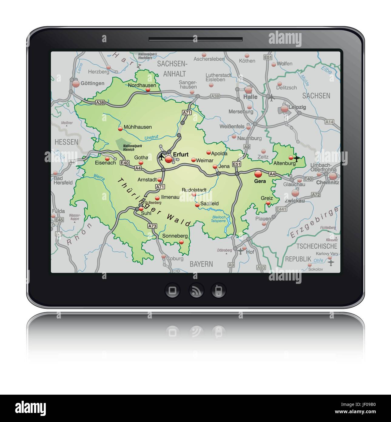 PC, computers, computer, navigation, illustration, thuringia, tablet ...