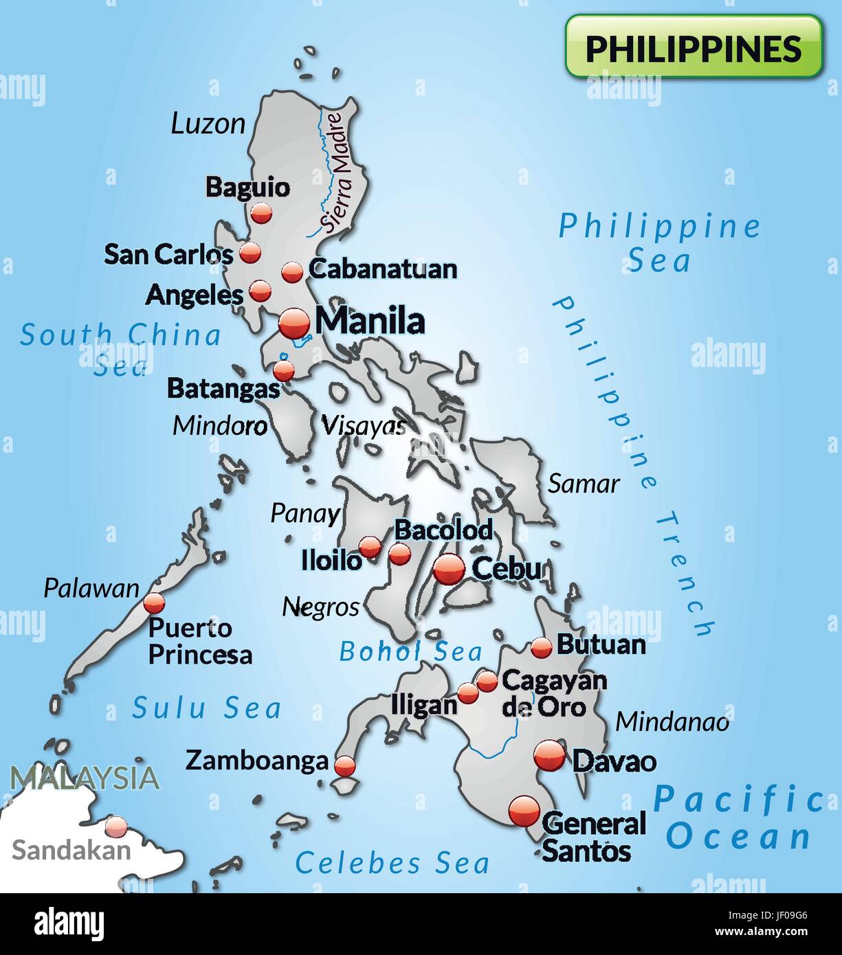 Cebu Map Barangays