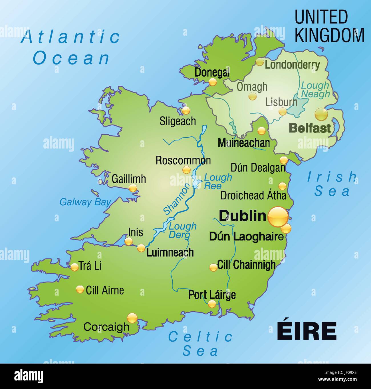 Ireland On World Map Wetland Map Of Ireland Launched — Wetland