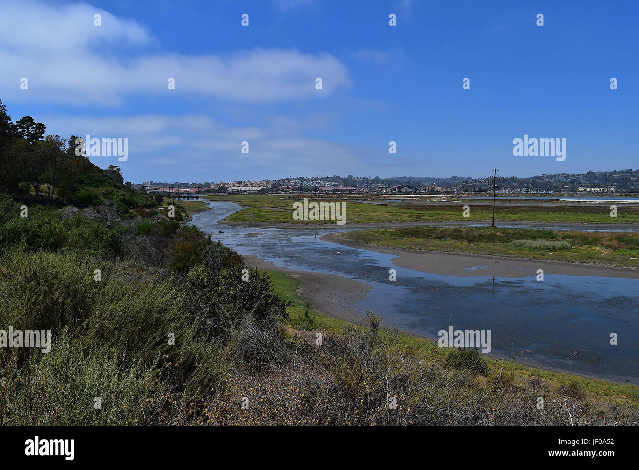 San Dieguito Lagoon, Del Mar, California Stock Photo - Alamy