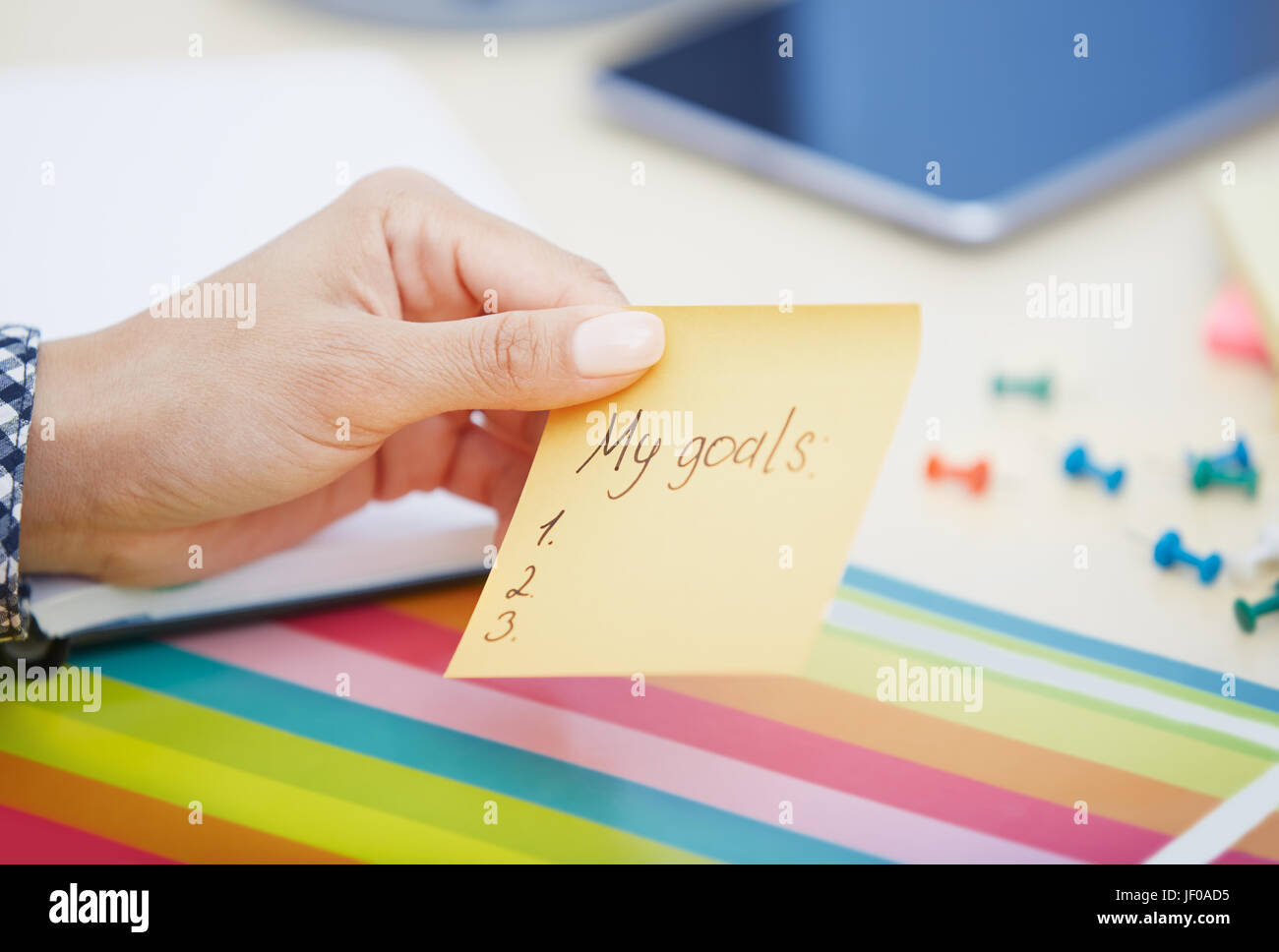 Personal development sticky note hi-res stock photography and images ...