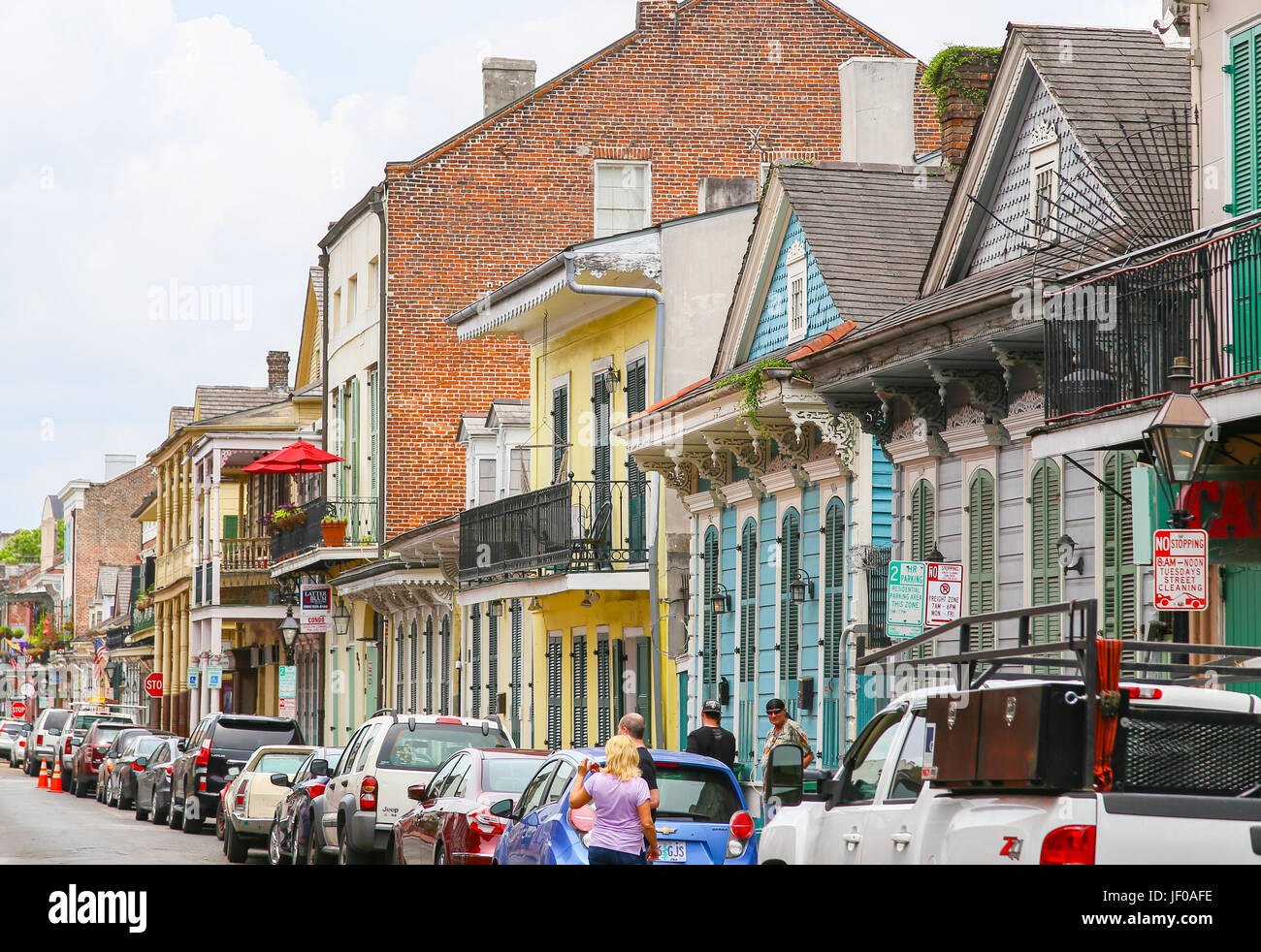 New orleans french quarter architecture hi-res stock photography and ...