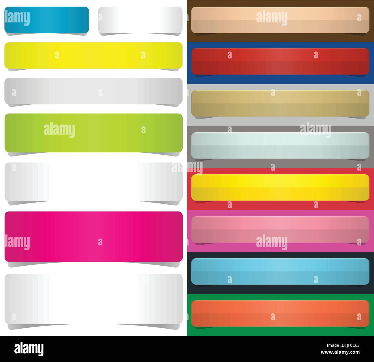 abstract note paper background set Stock Vector Image & Art - Alamy