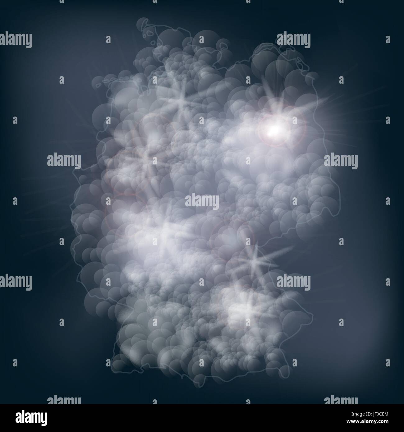 germany at night Stock Vector Image & Art - Alamy