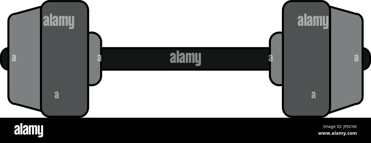 Barbell vector illustration Stock Vector Image & Art - Alamy