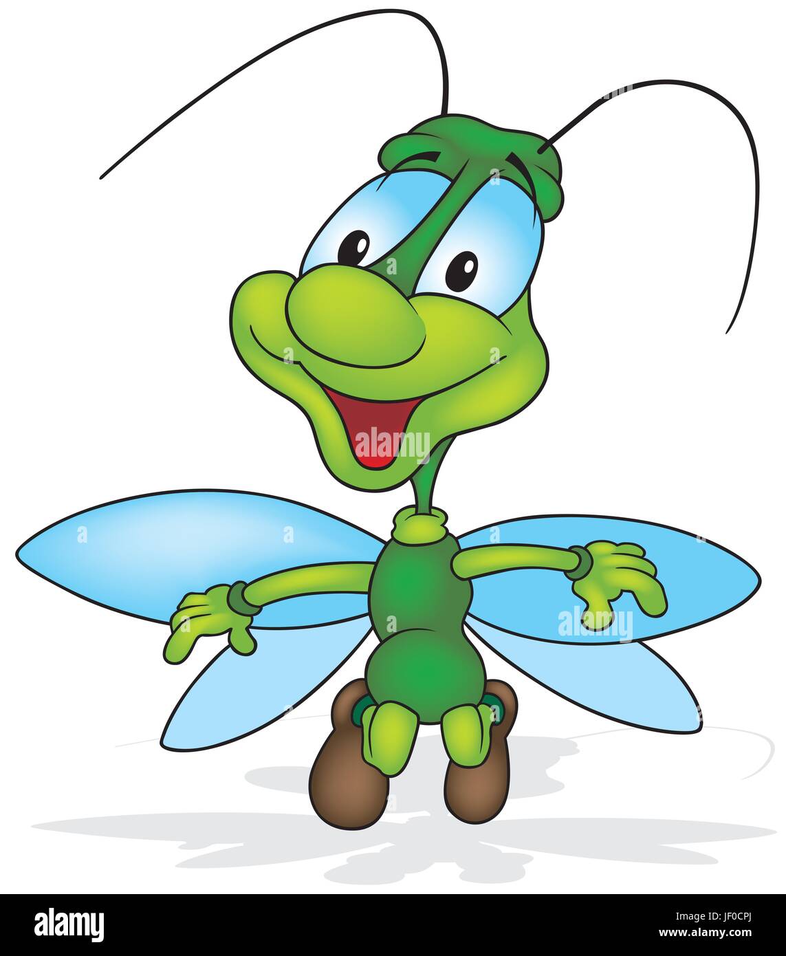 insect, beetle, illustration, bug, cartoon, vector, laugh, laughs ...