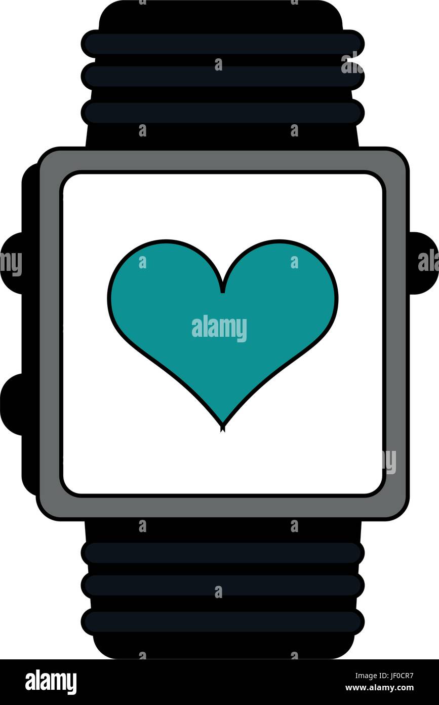 Smartwatch vector illustration Stock Vector Image & Art - Alamy