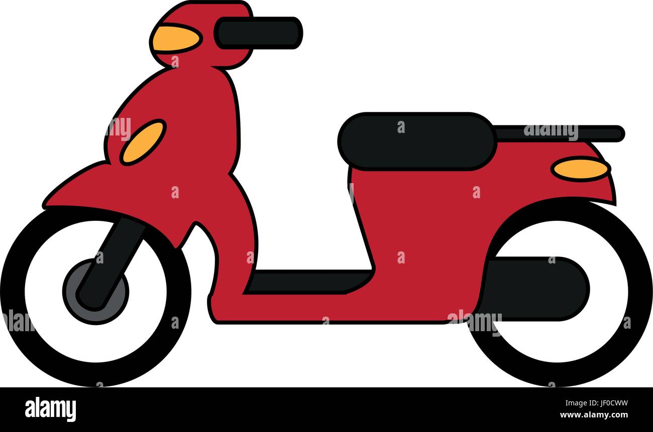 Red motorcycle design Stock Vector Image & Art - Alamy