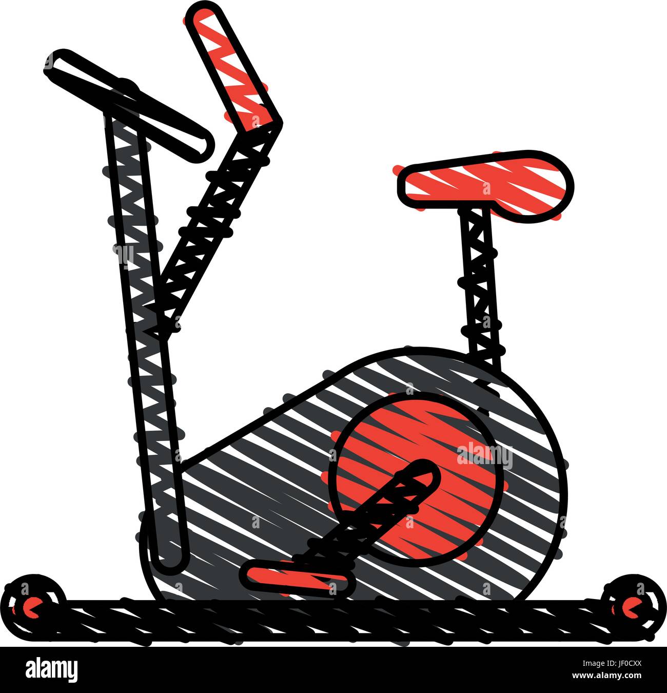 Elliptical Exercise Machine Symbol High Resolution Stock Photography ...