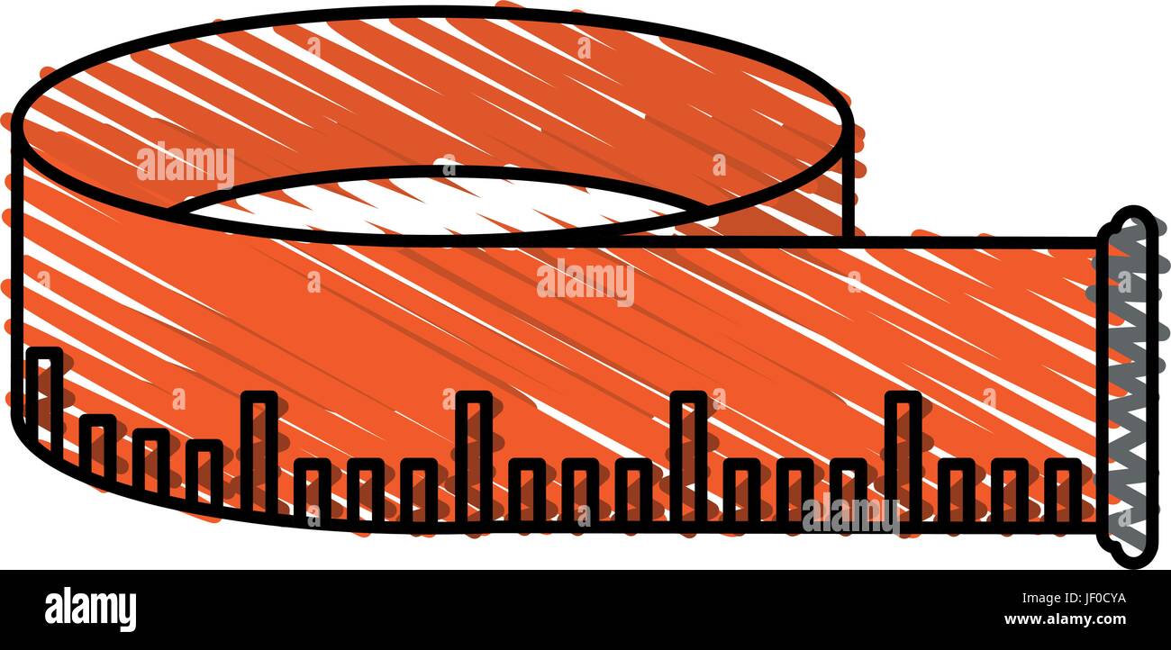 Measuring tape vector illustration Stock Vector Image & Art - Alamy
