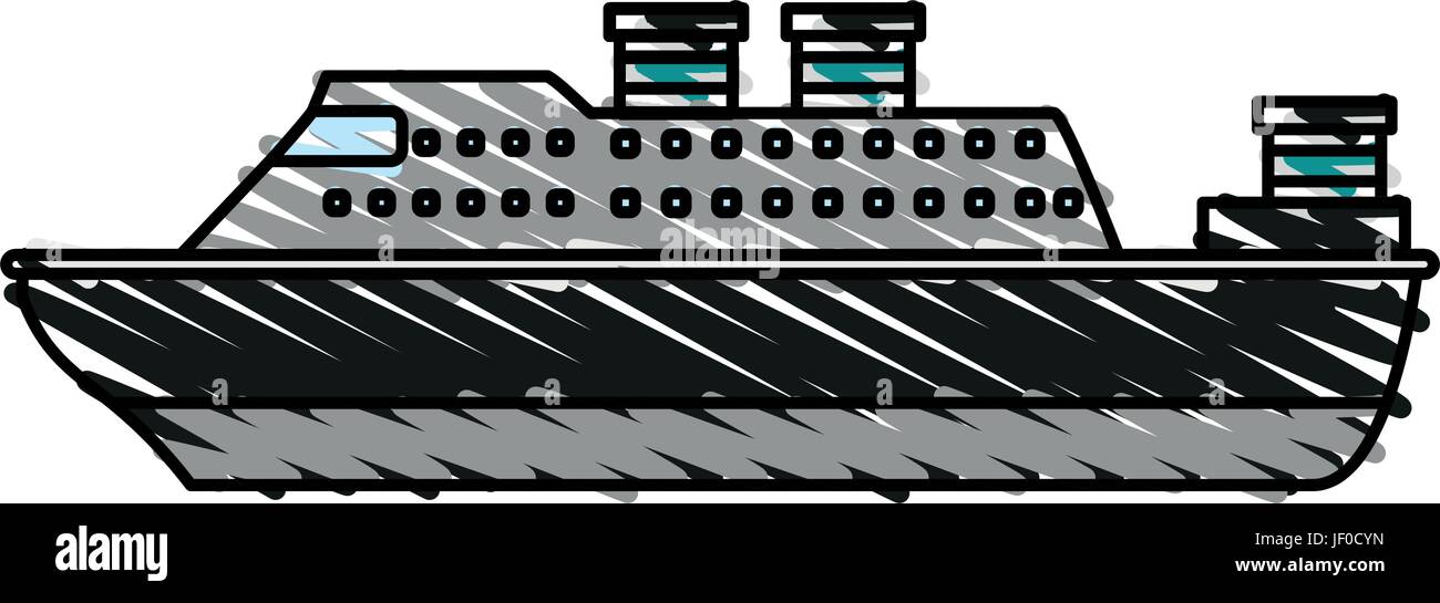 Ship vector illustration Stock Vector Image & Art - Alamy