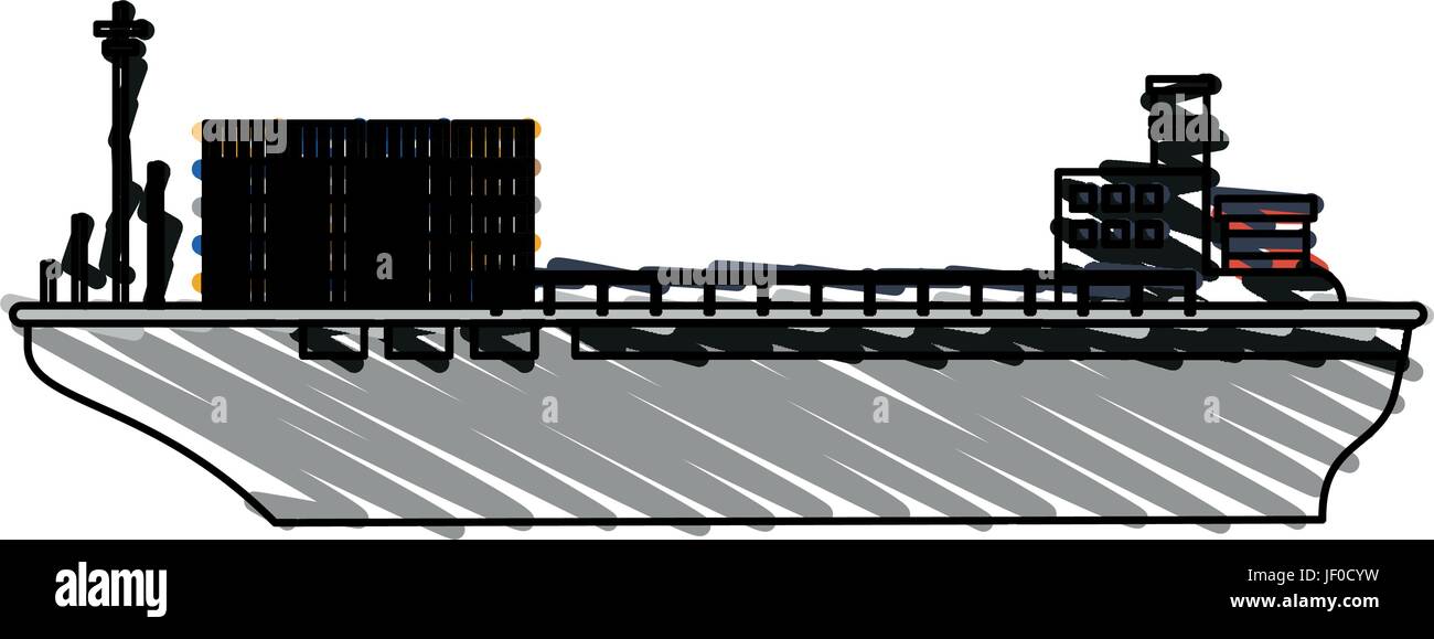 Ship vector illustration Stock Vector Image & Art - Alamy