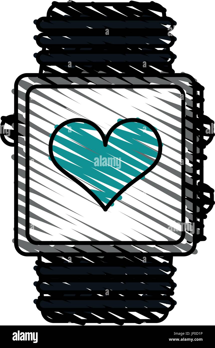 Smartwatch vector illustration Stock Vector Image & Art - Alamy