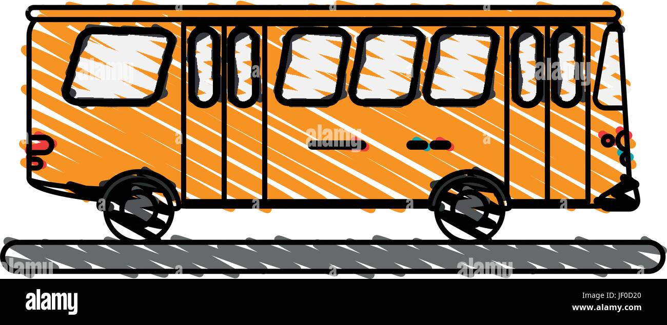 Yellow bus vector illustration Stock Vector Image & Art - Alamy