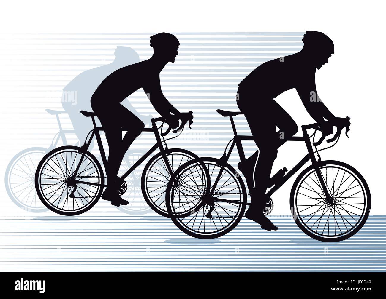 Rad fahren vector vectors hi-res stock photography and images - Alamy