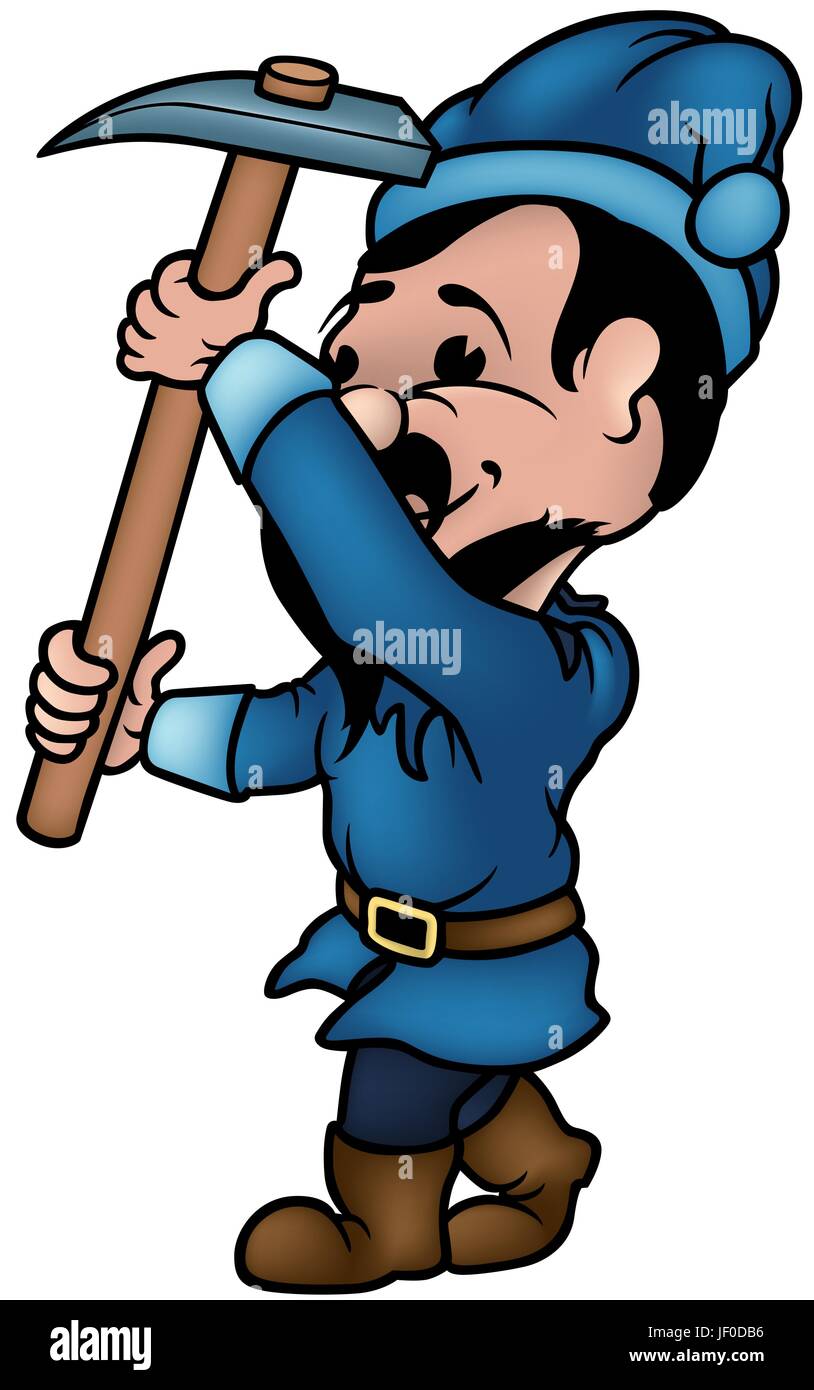 Cartoon pick axe hi-res stock photography and images - Alamy