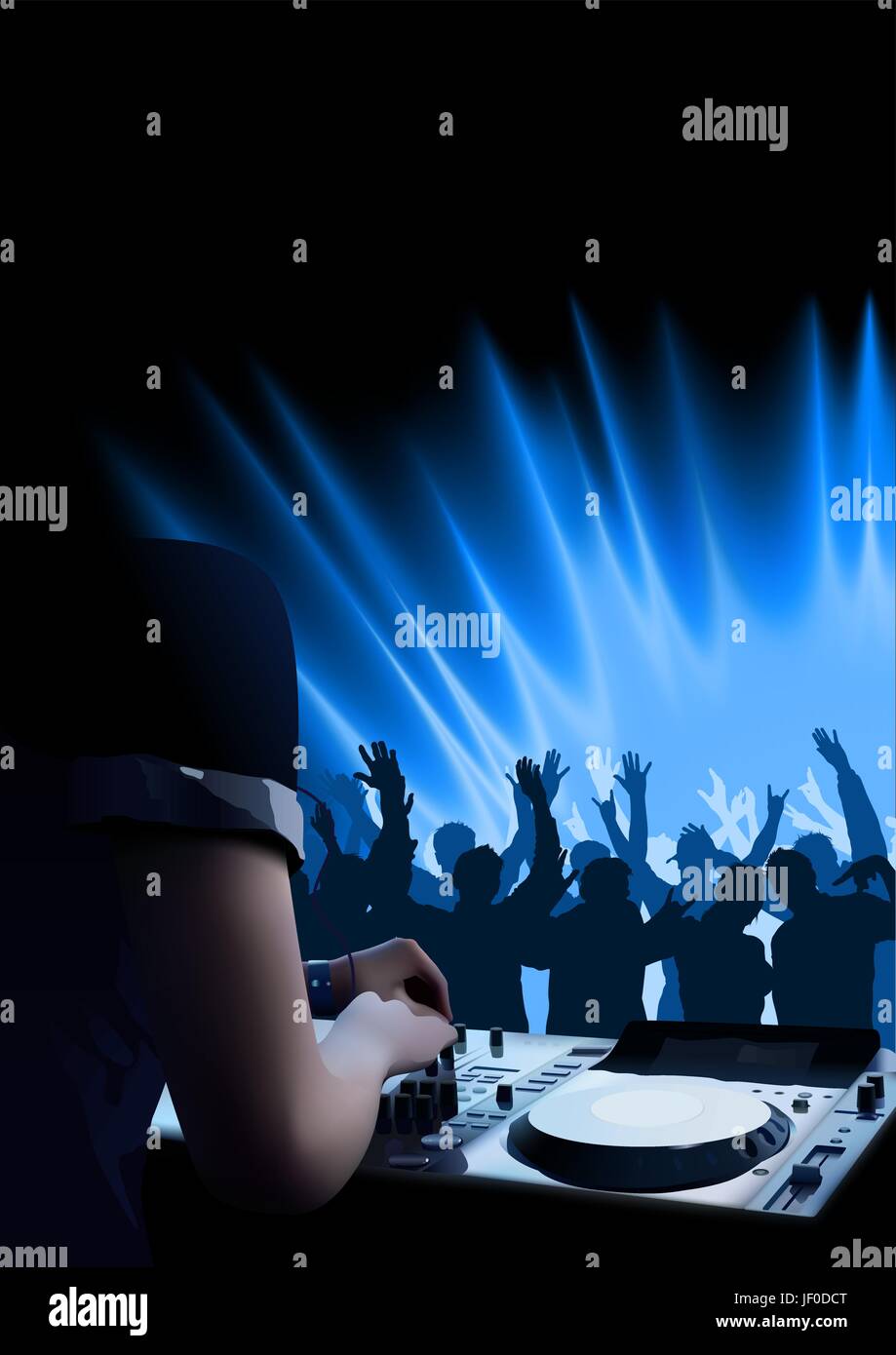 Mix crowd Stock Vector Images - Alamy