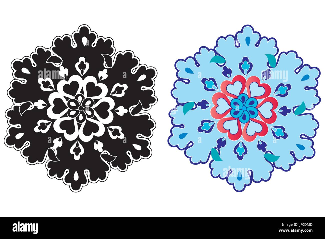 antique, traditional, pattern, anatolia, oriental, floral, design ...