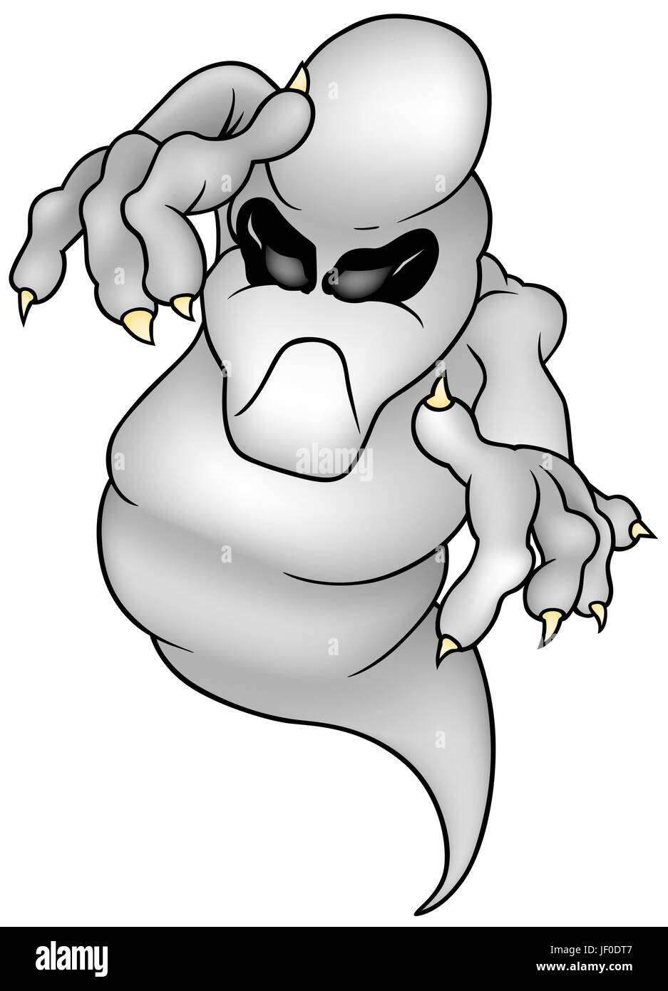 ghost, halloween, spooky, monster, character, cartoon, vector, comic ...