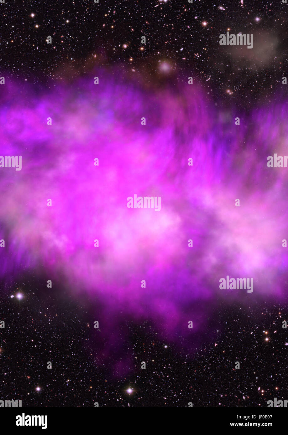 Being shone nebula Stock Photo - Alamy