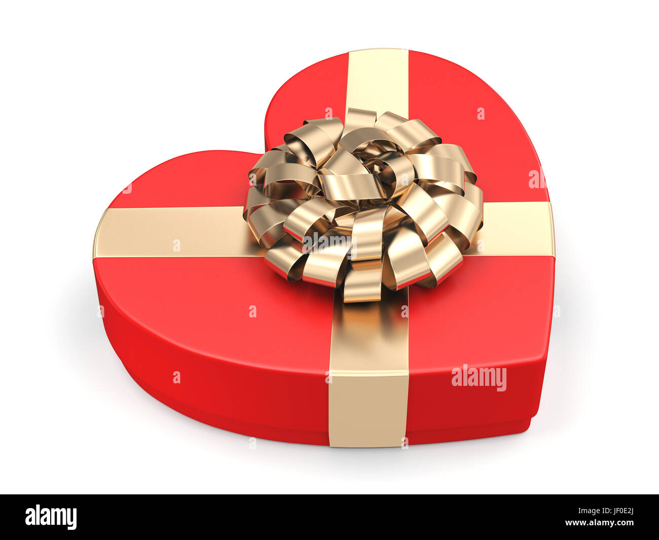 Red heart box Stock Photo - Alamy