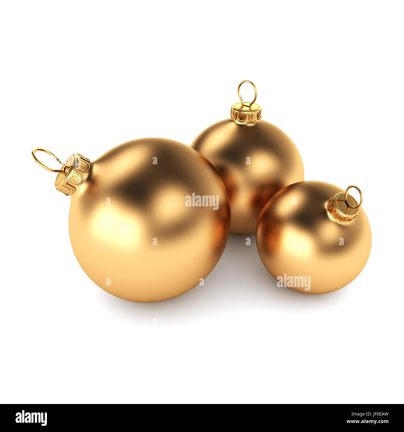 Gold Christmas ball Stock Photo - Alamy