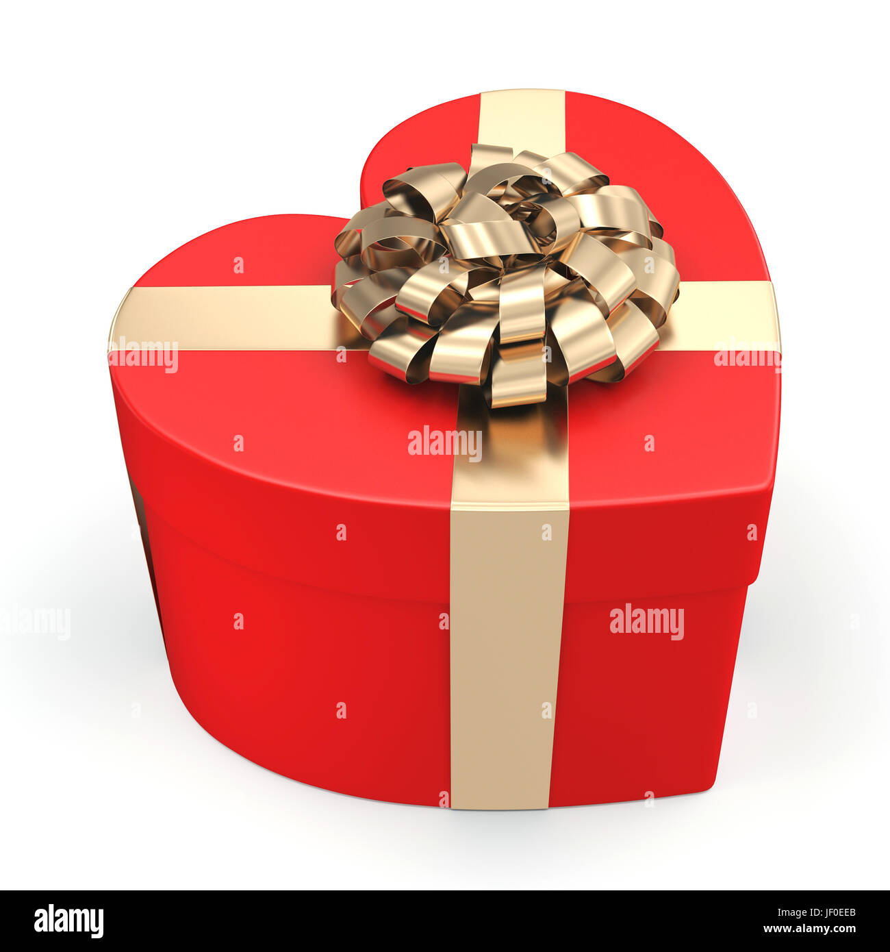 Red heart box Stock Photo - Alamy