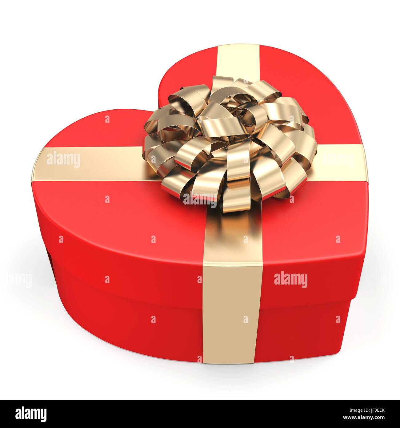 Red heart box Stock Photo - Alamy