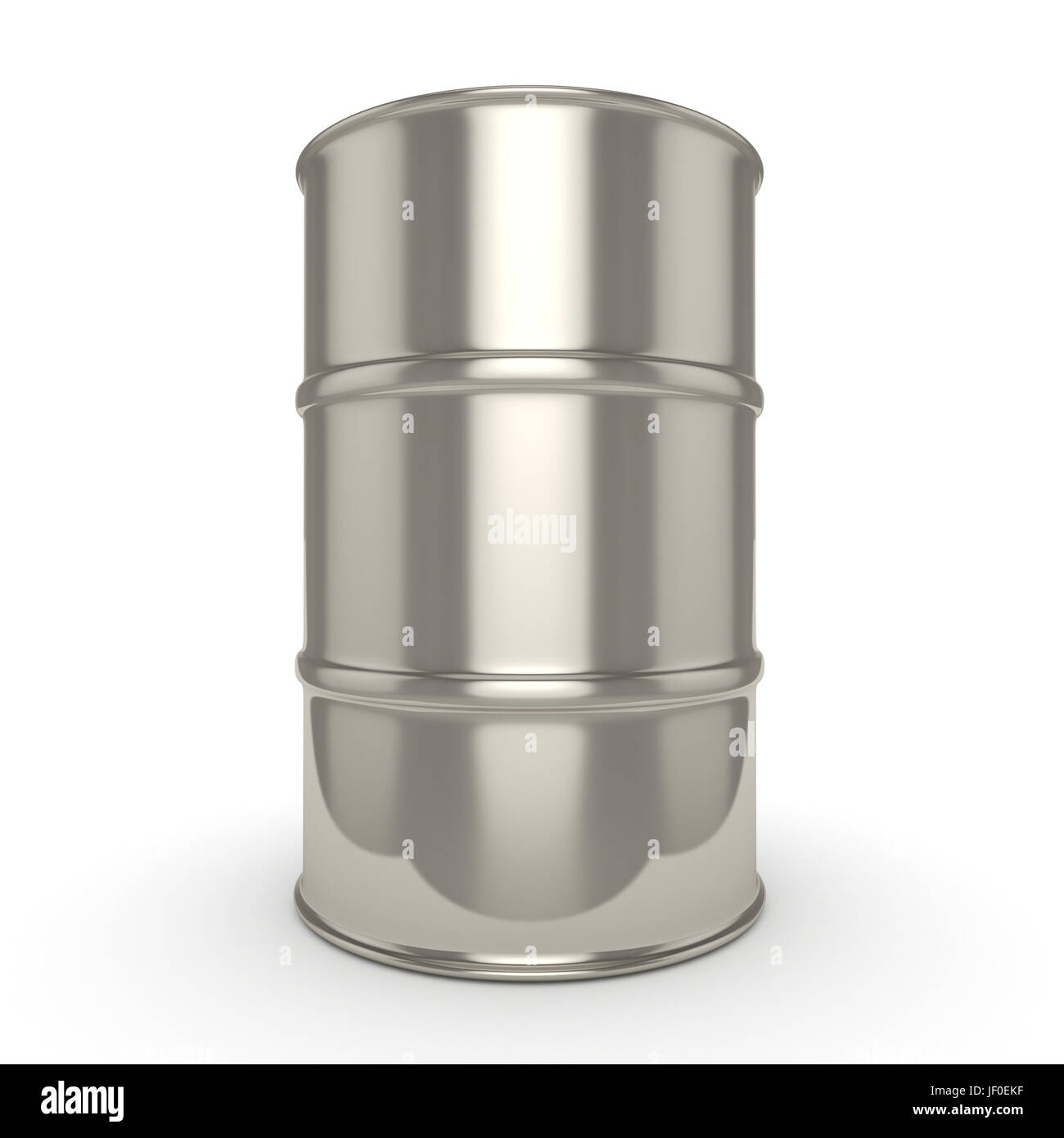 Shiny chrome barrel Stock Photo - Alamy