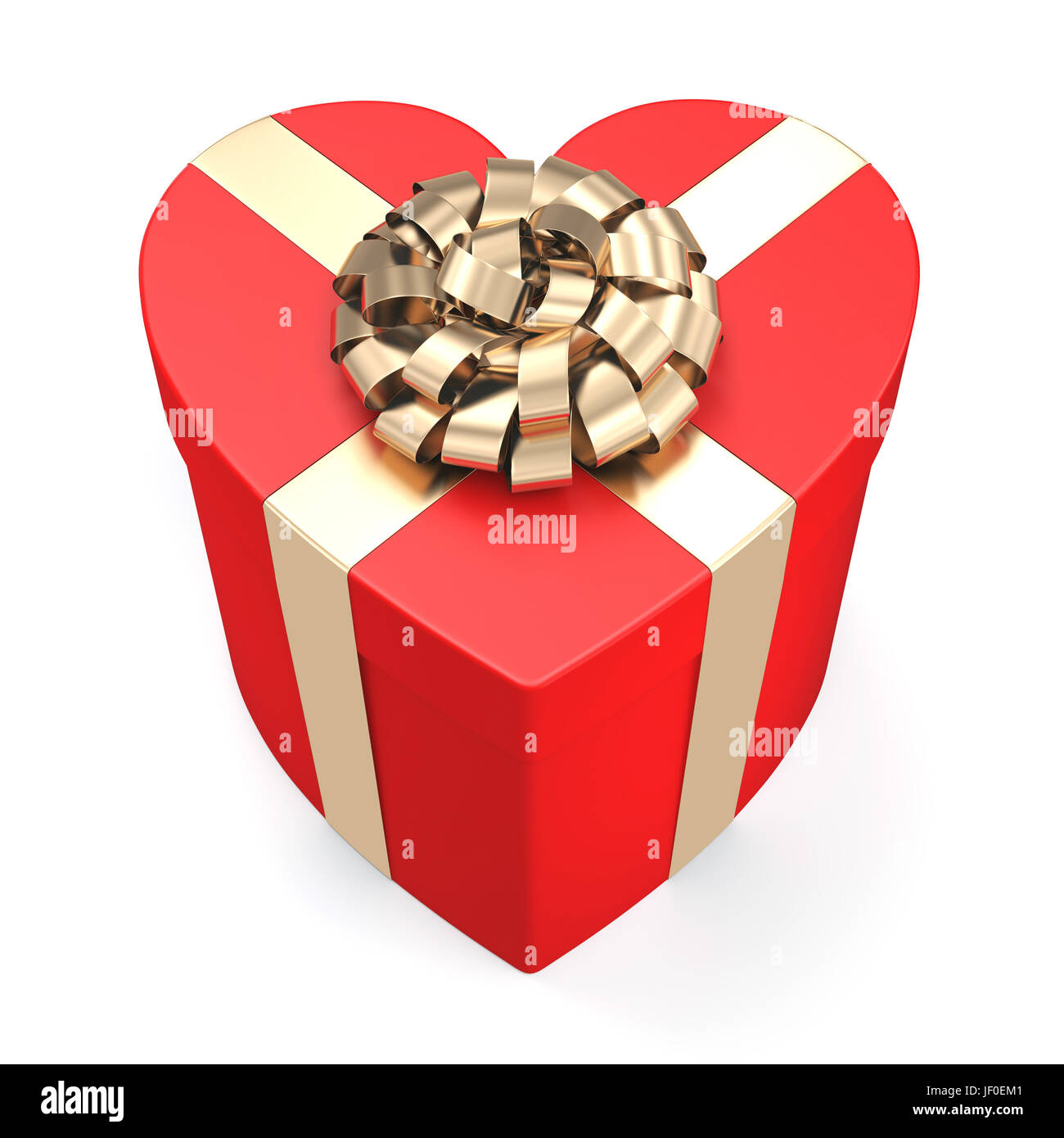Red heart box Stock Photo - Alamy