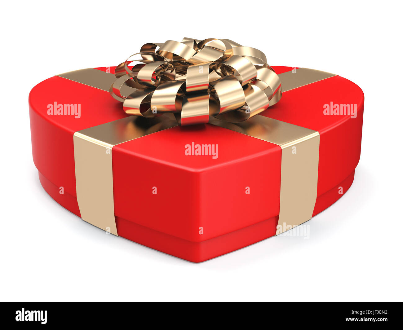 Red heart box Stock Photo - Alamy