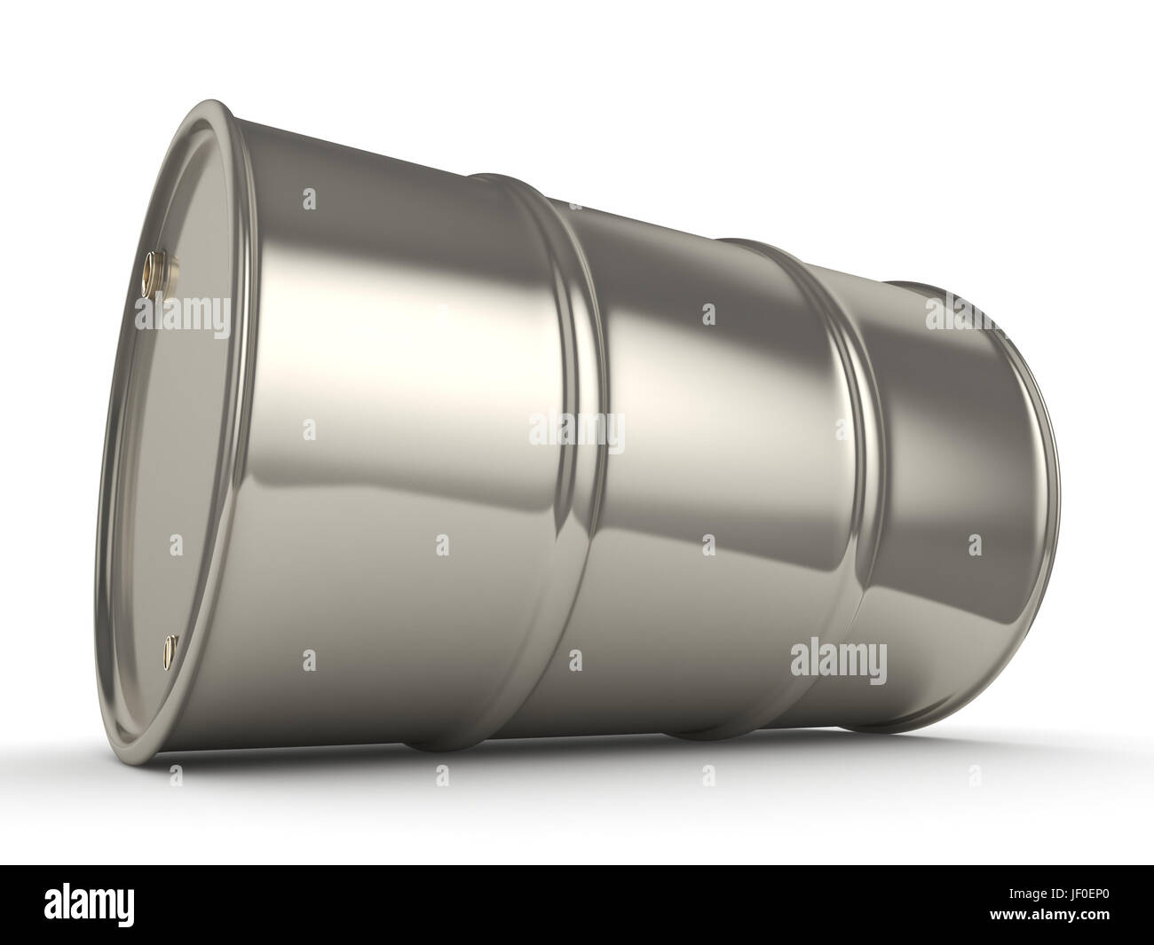Shiny chrome barrel Stock Photo - Alamy