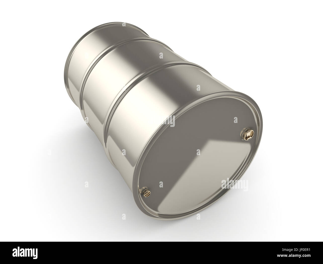 Shiny chrome barrel Stock Photo - Alamy