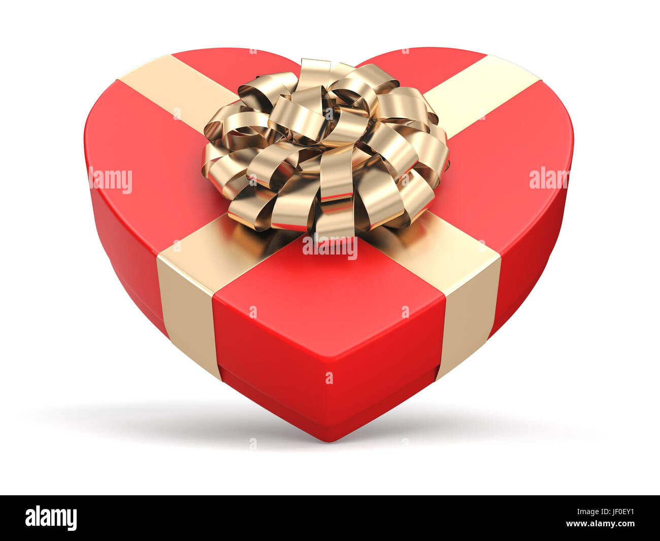 Red heart box Stock Photo - Alamy
