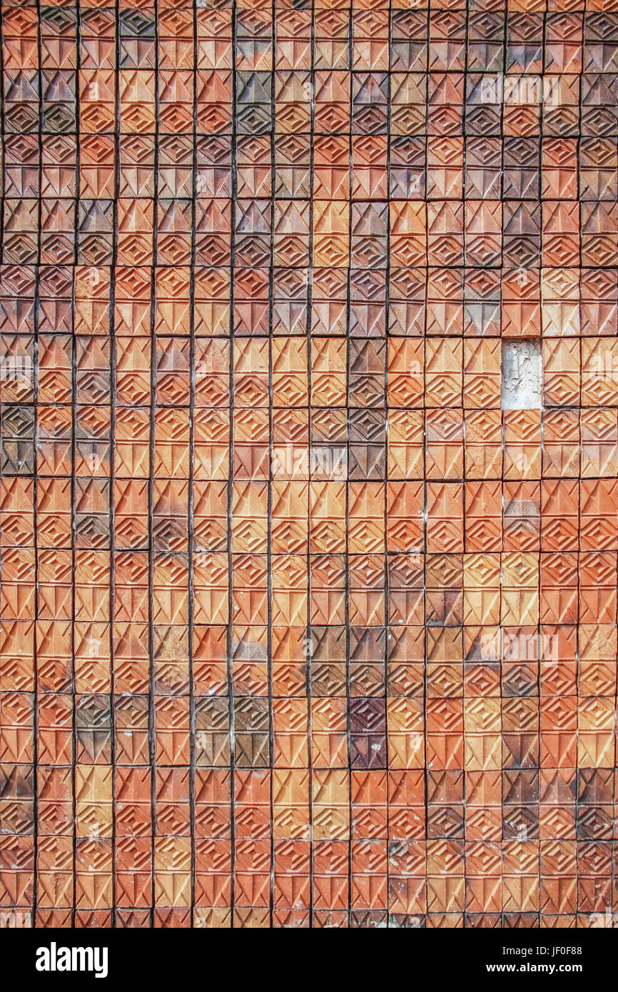 brick stone texture with pattern, modern style block wall Stock Photo ...