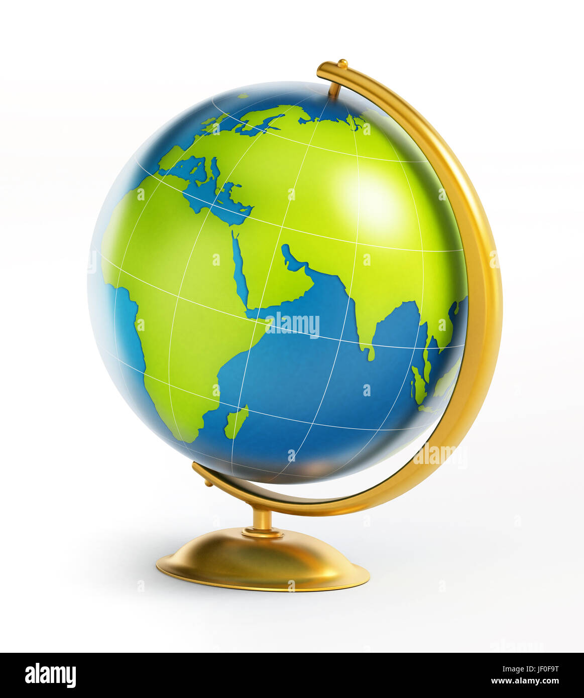 Globe map illustration round hi-res stock photography and images - Alamy