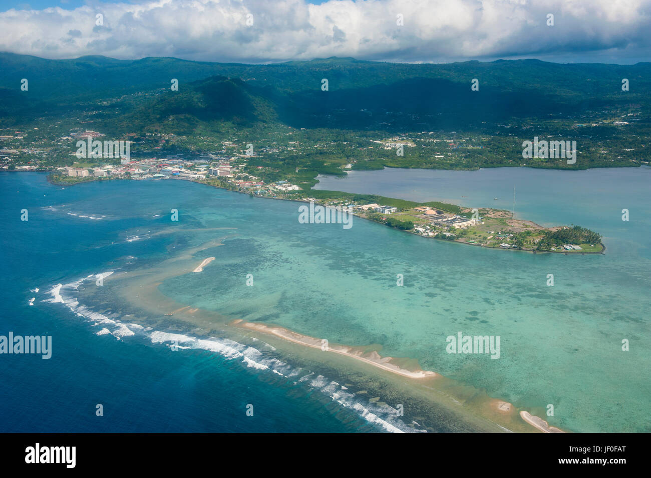 Samoa aerial view hi-res stock photography and images - Alamy