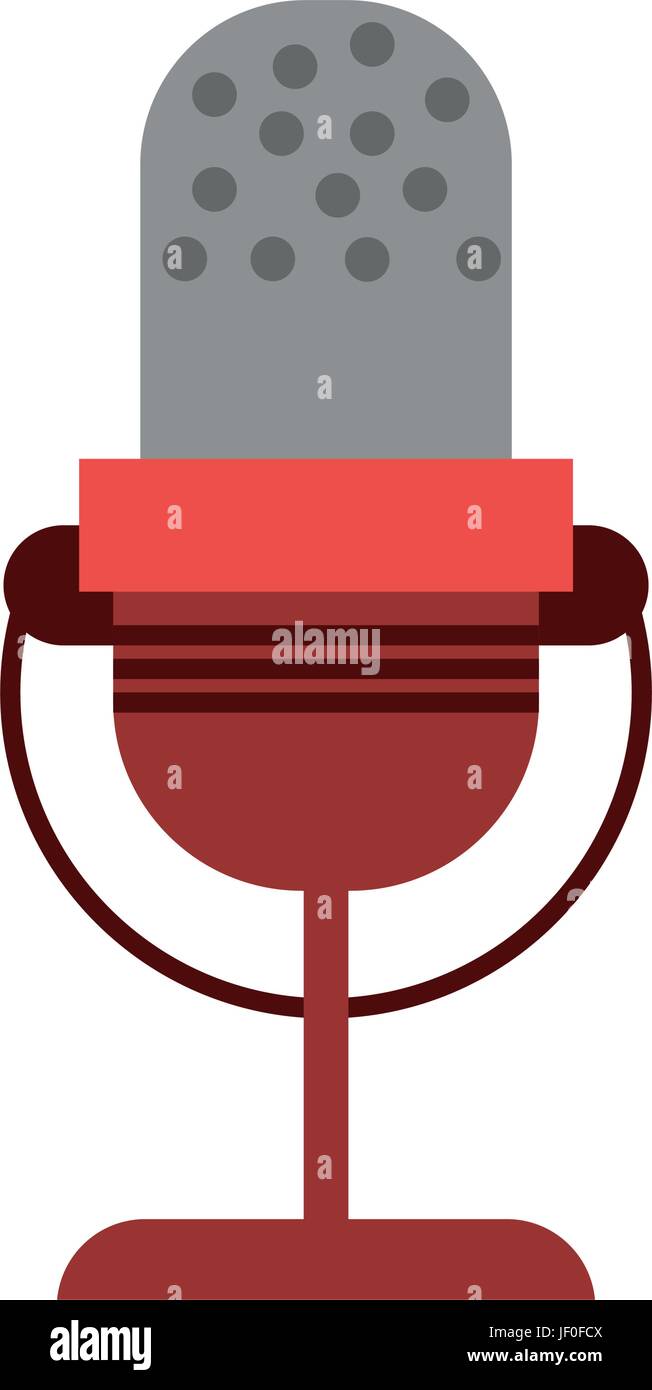 vintage microphone icon image Stock Vector Image & Art - Alamy