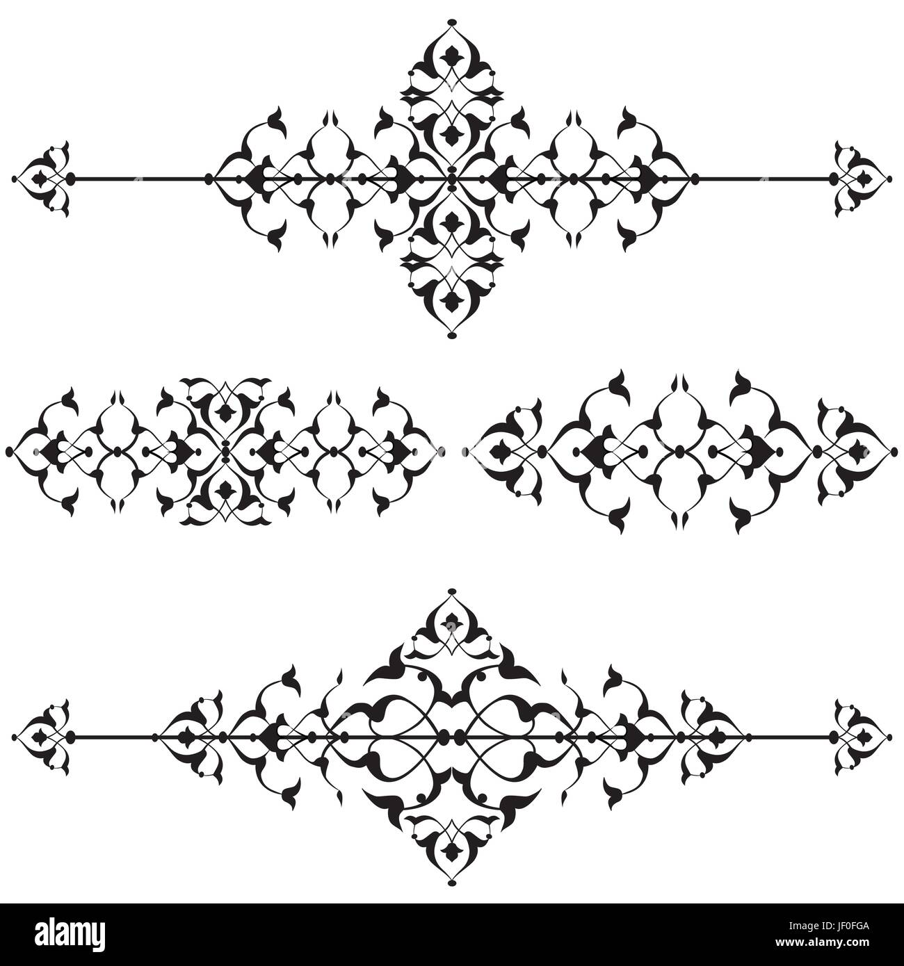 circle, oriental, circular, frame, elegant, border, framework, floral ...