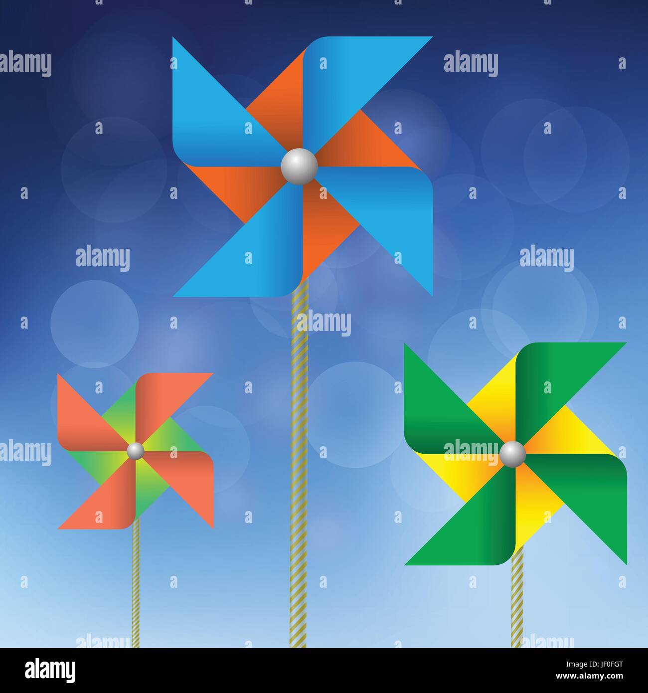 Windmill detail Stock Vector Images - Alamy