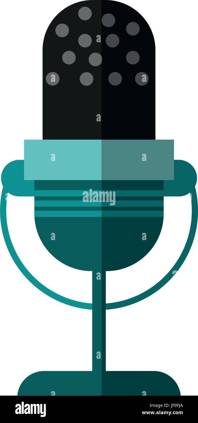 vintage microphone icon image Stock Vector Image & Art - Alamy