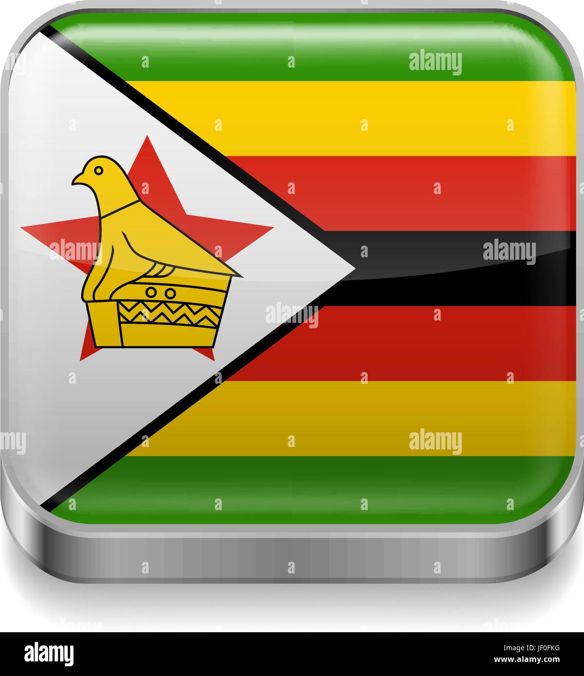 Zimbabwean national flag Stock Vector Images - Alamy