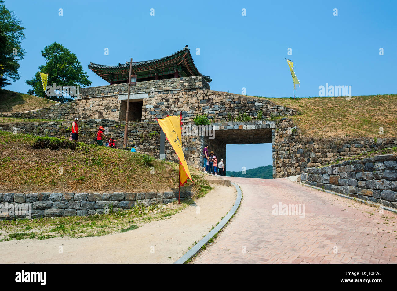 Gongsanseong castle, Gongju, South Chungcheong Province, South Korea ...