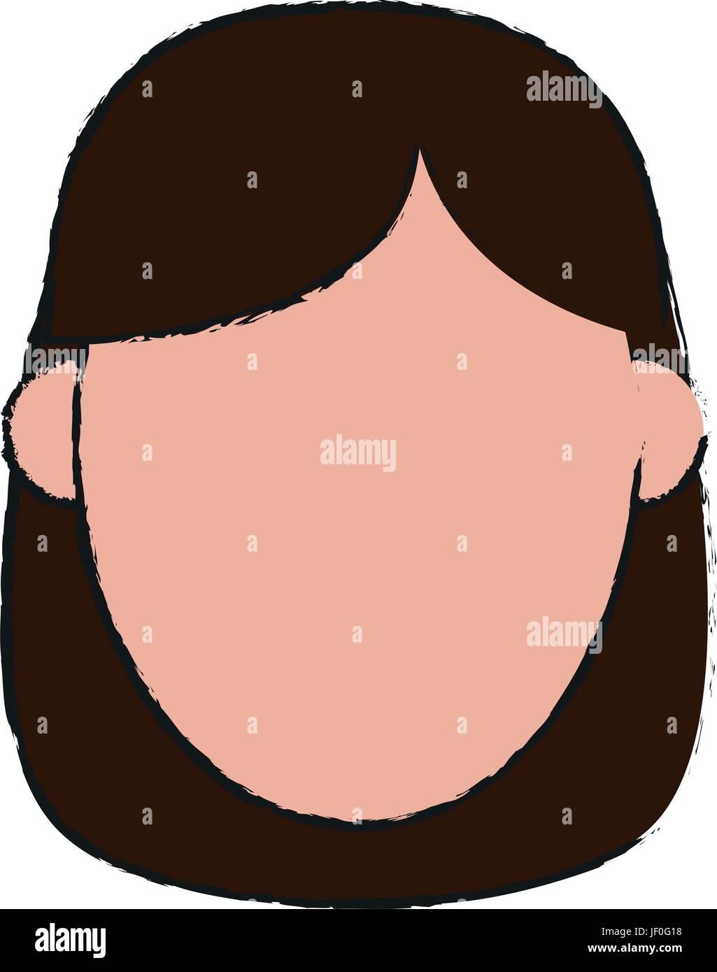 faceless woman avatar icon image Stock Vector Image & Art - Alamy