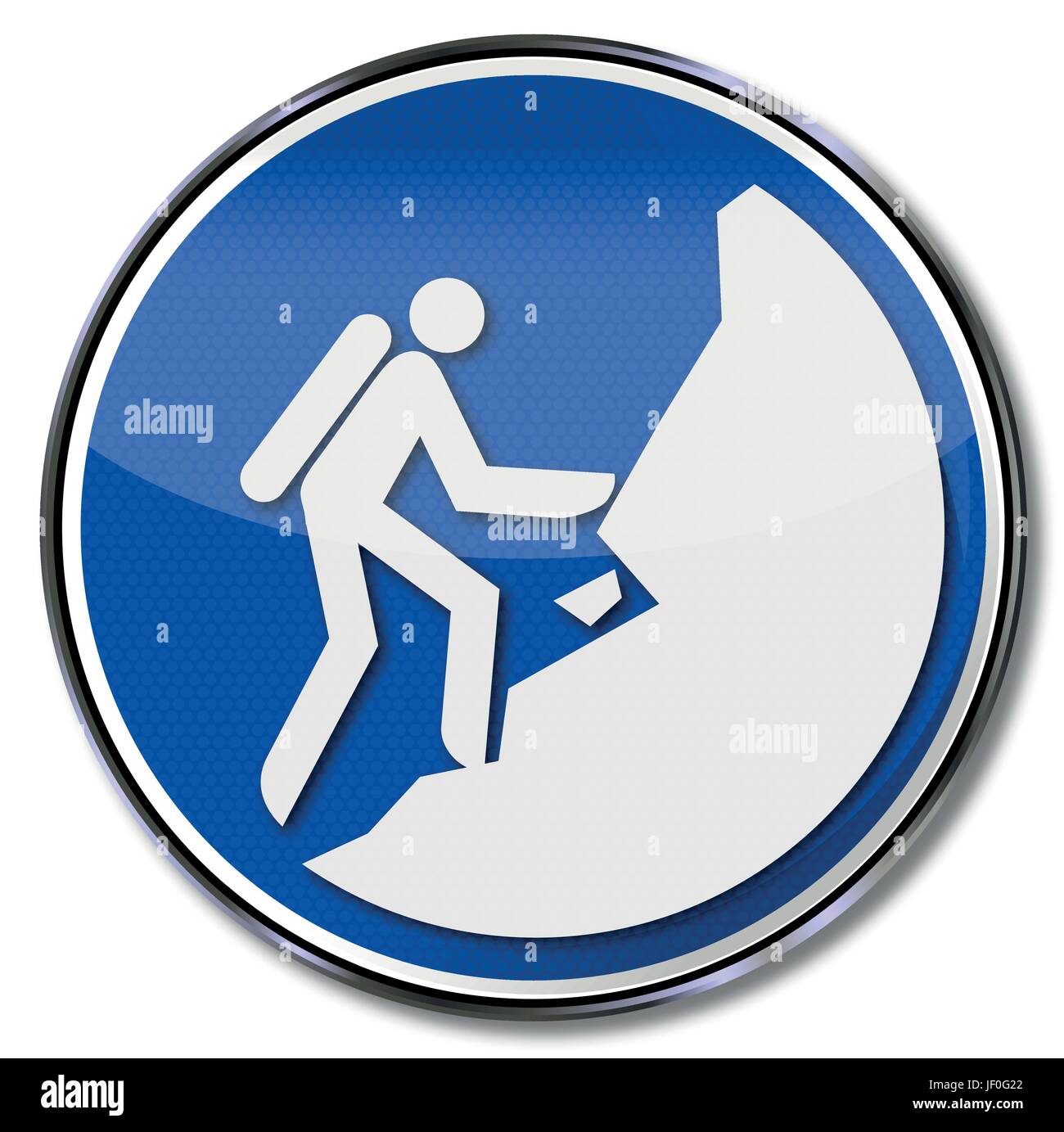 Climbing scaffold Stock Vector Images - Alamy